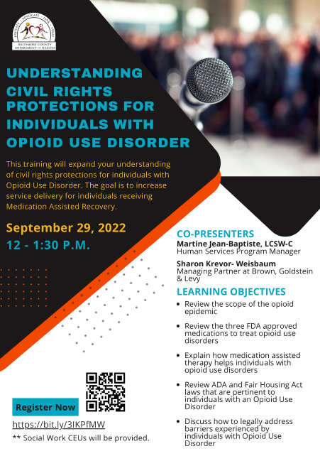 BGL Co-Presents Virtual Training on Civil Rights - Brown Goldstein Levy