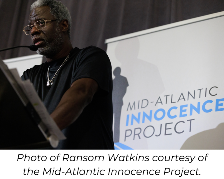 Exonerees Speak at MAIP Awards Luncheon - Brown Goldstein Levy