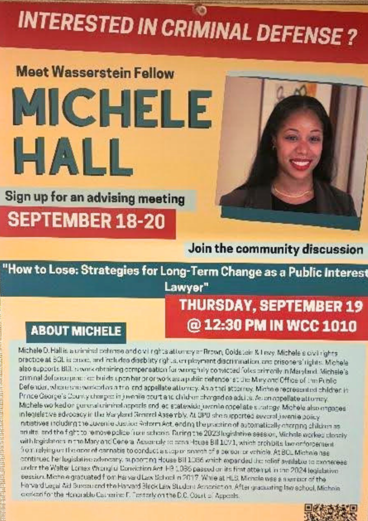 Michele Hall Named a Wasserstein Public Interest Fellow for 2025 ...